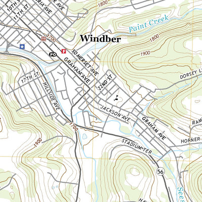 Windber, PA (2019, 24000-Scale) Map by United States Geological Survey ...