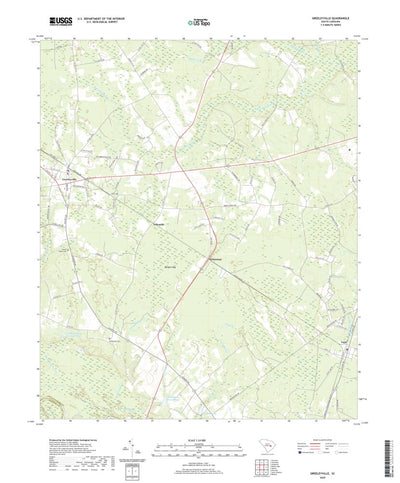 Greeleyville, SC (2020, 24000-Scale) Map by United States Geological ...