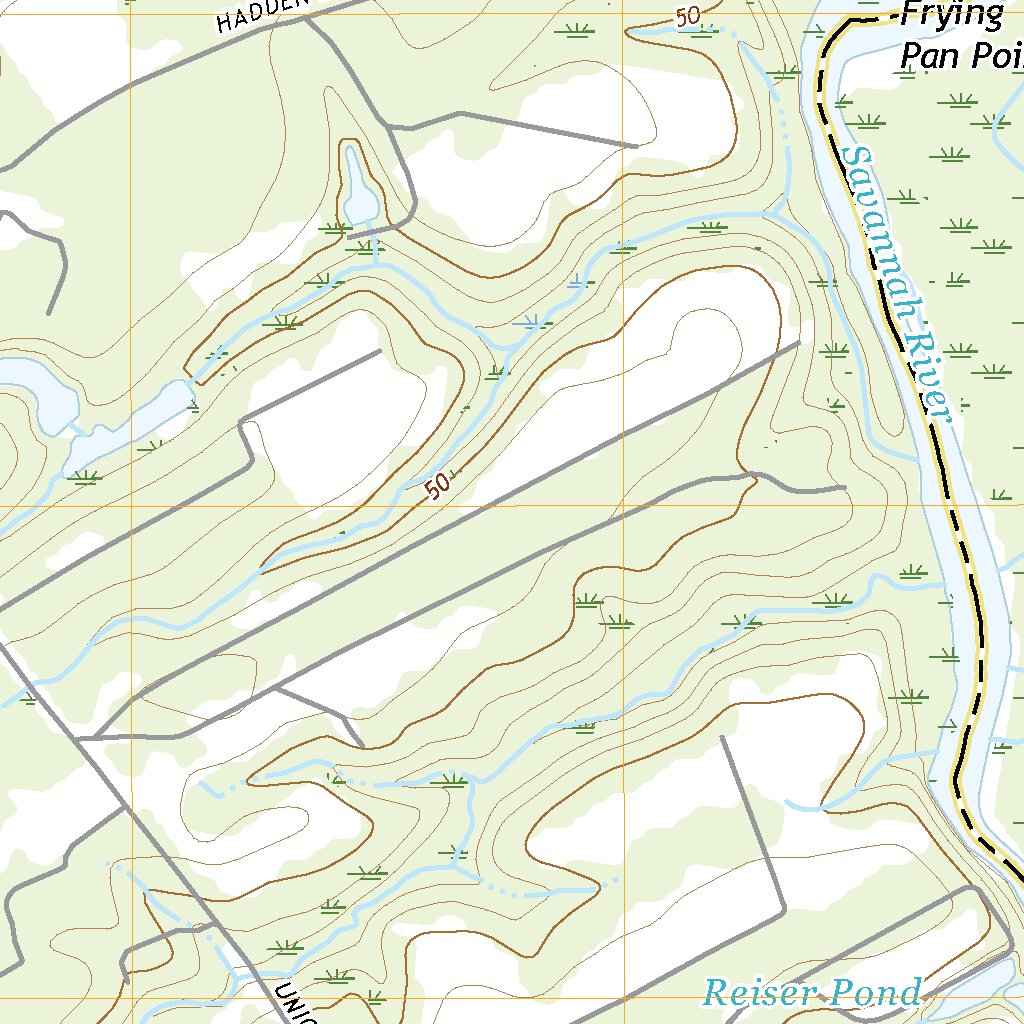 Hardeeville NW, SC (2020, 24000-Scale) Map by United States Geological ...