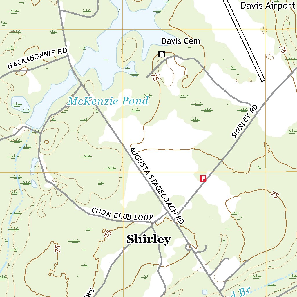 Shirley, SC (2020, 24000-Scale) Map by United States Geological Survey ...