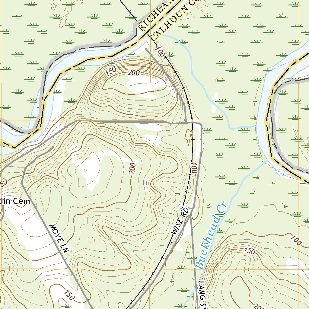 Wateree, SC (2020, 24000-Scale) Map by United States Geological Survey ...