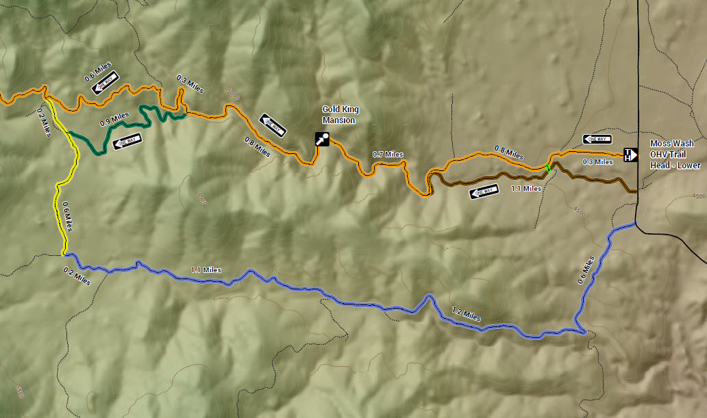 BLM Arizona Kingman Field Office - Moss Wash Technical OHV Trail System ...
