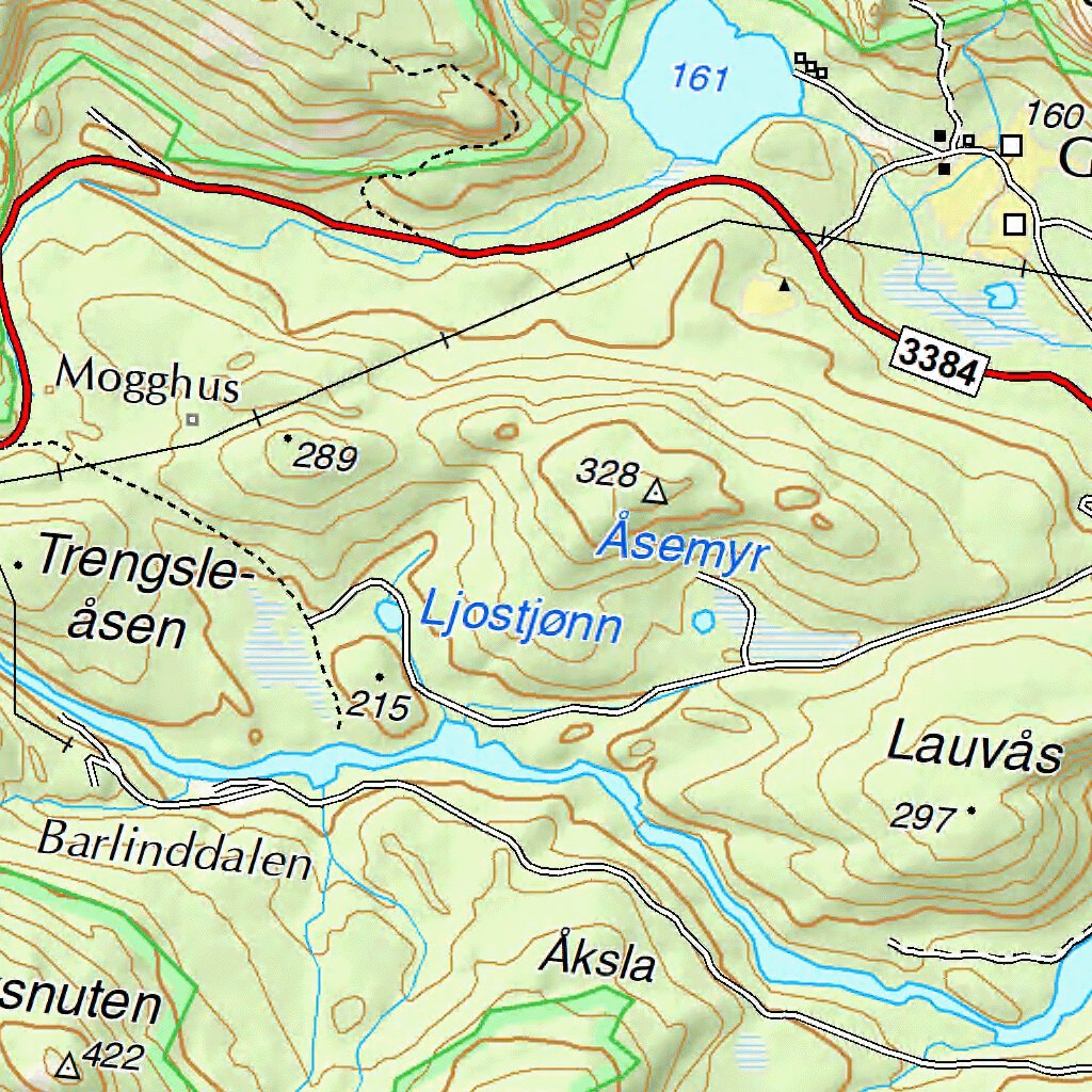 Municipality of Åmli Map by The Norwegian Mapping Authority | Avenza Maps