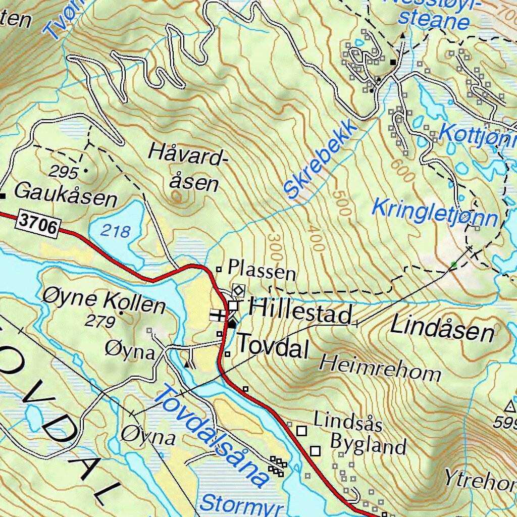 Municipality of Åmli Map by The Norwegian Mapping Authority | Avenza Maps