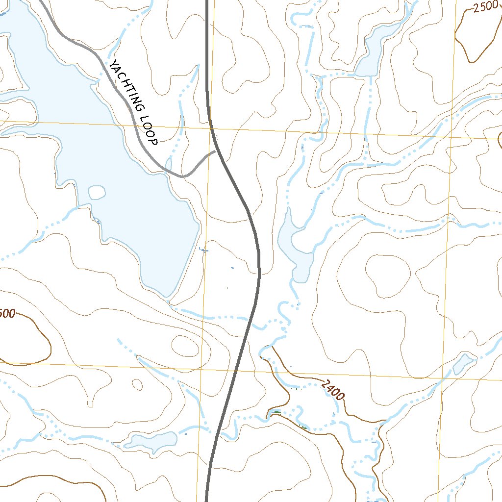 Durkee Lake, SD (2017, 24000-Scale) Map by United States Geological ...