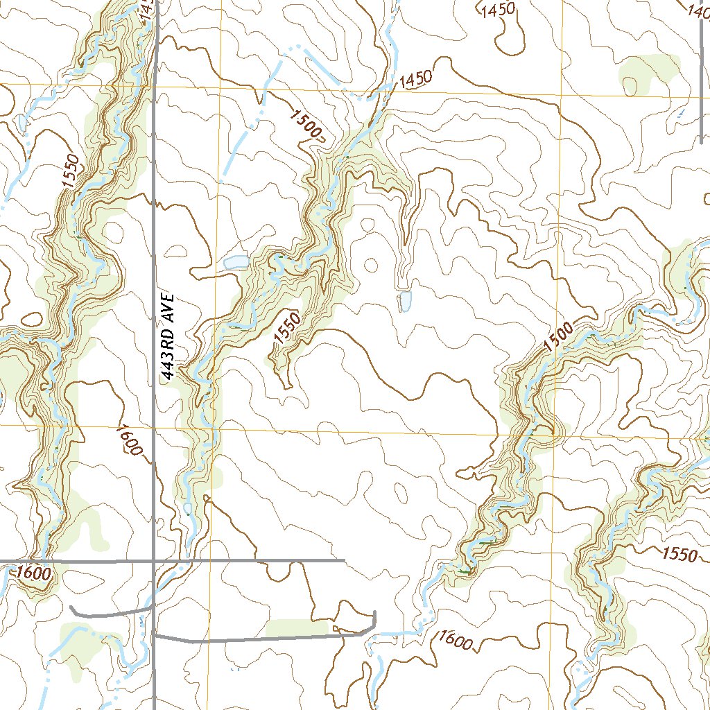 Freeman SE, SD (2017, 24000-Scale) Map by United States Geological ...