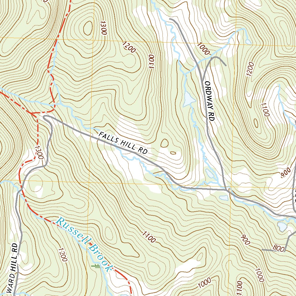 Randolph Center, VT (2021, 24000-Scale) Map by United States Geological ...
