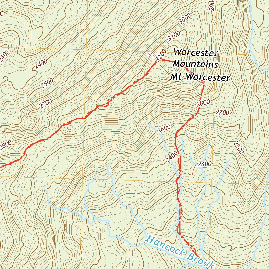 Mount Worcester, VT (2021, 24000-Scale) Map by United States Geological ...