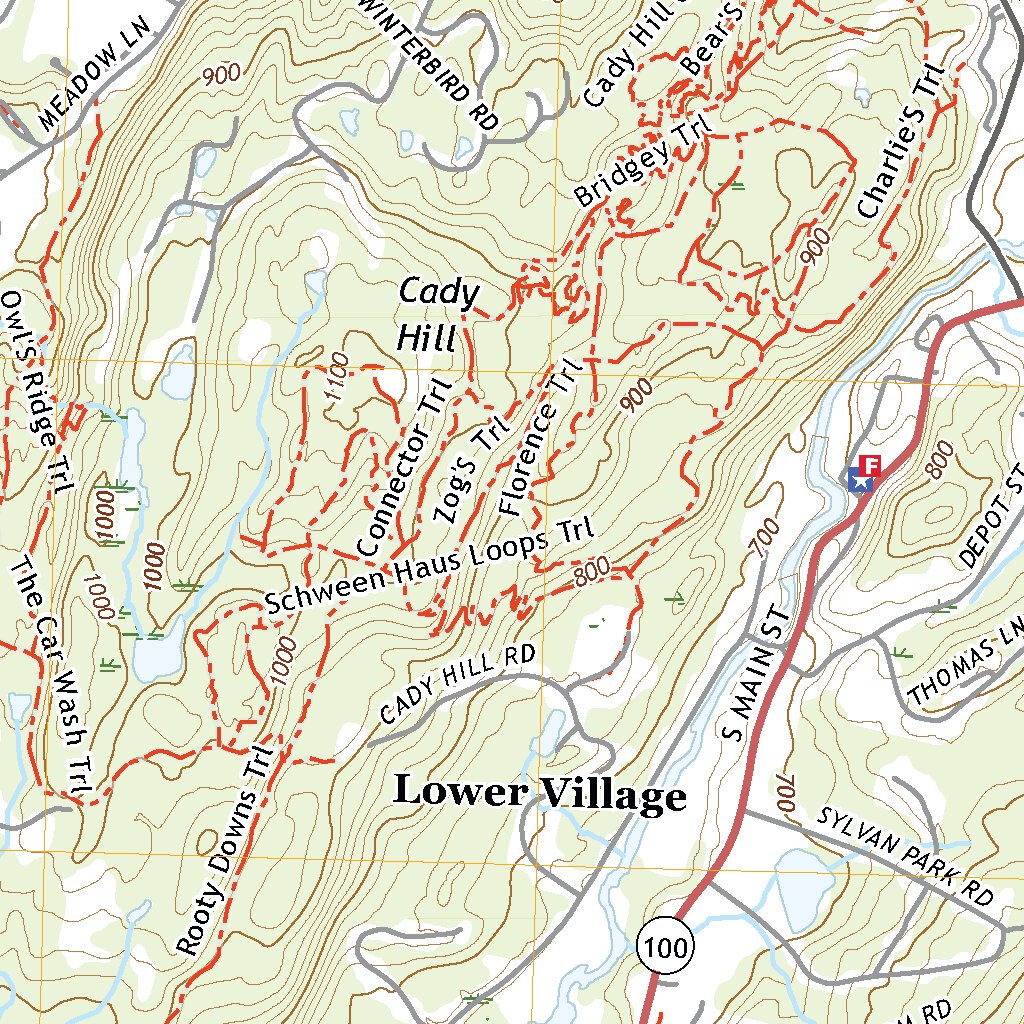 Stowe, VT (2021, 24000-Scale) Map by United States Geological Survey ...