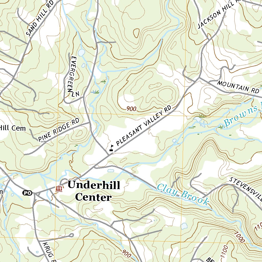 Underhill, VT (2021, 24000-Scale) Map by United States Geological ...