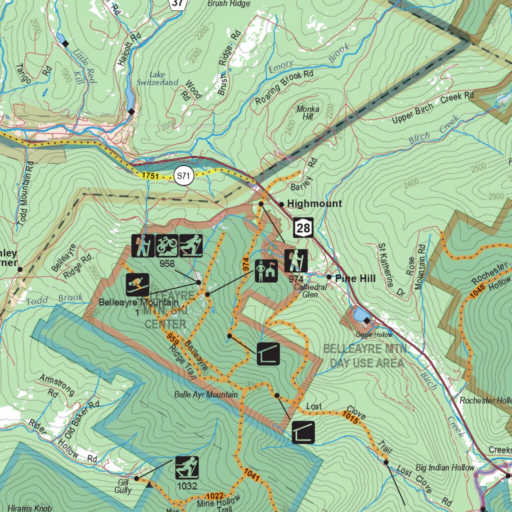 Eastern NY All-Outdoors Atlas & Field Guide pg. 148-149 Map by ...