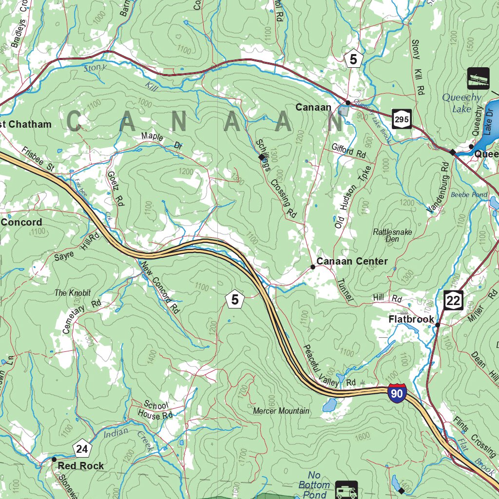 Eastern NY All-Outdoors Atlas & Field Guide pg. 144-145 Map by ...