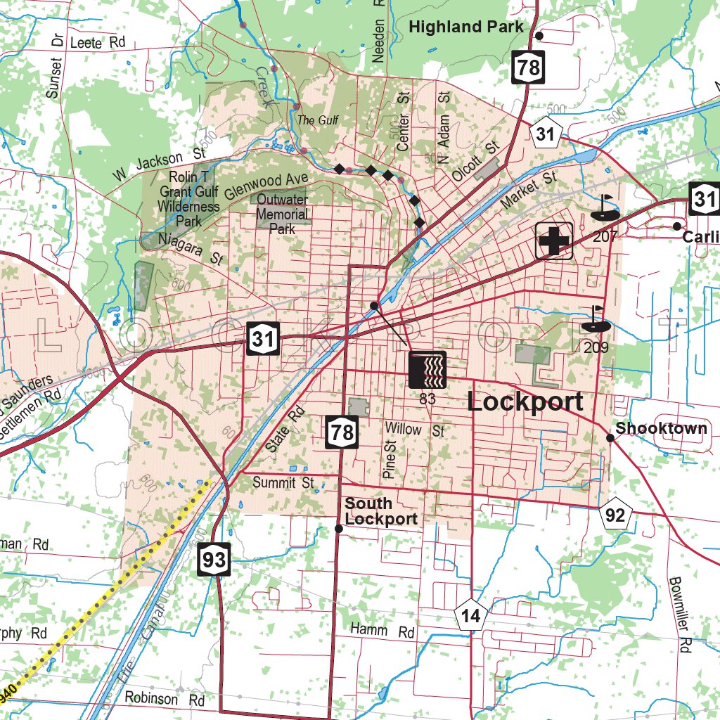Western NY All-Outdoors Atlas & Field Guide pg. 138-139 Map by ...