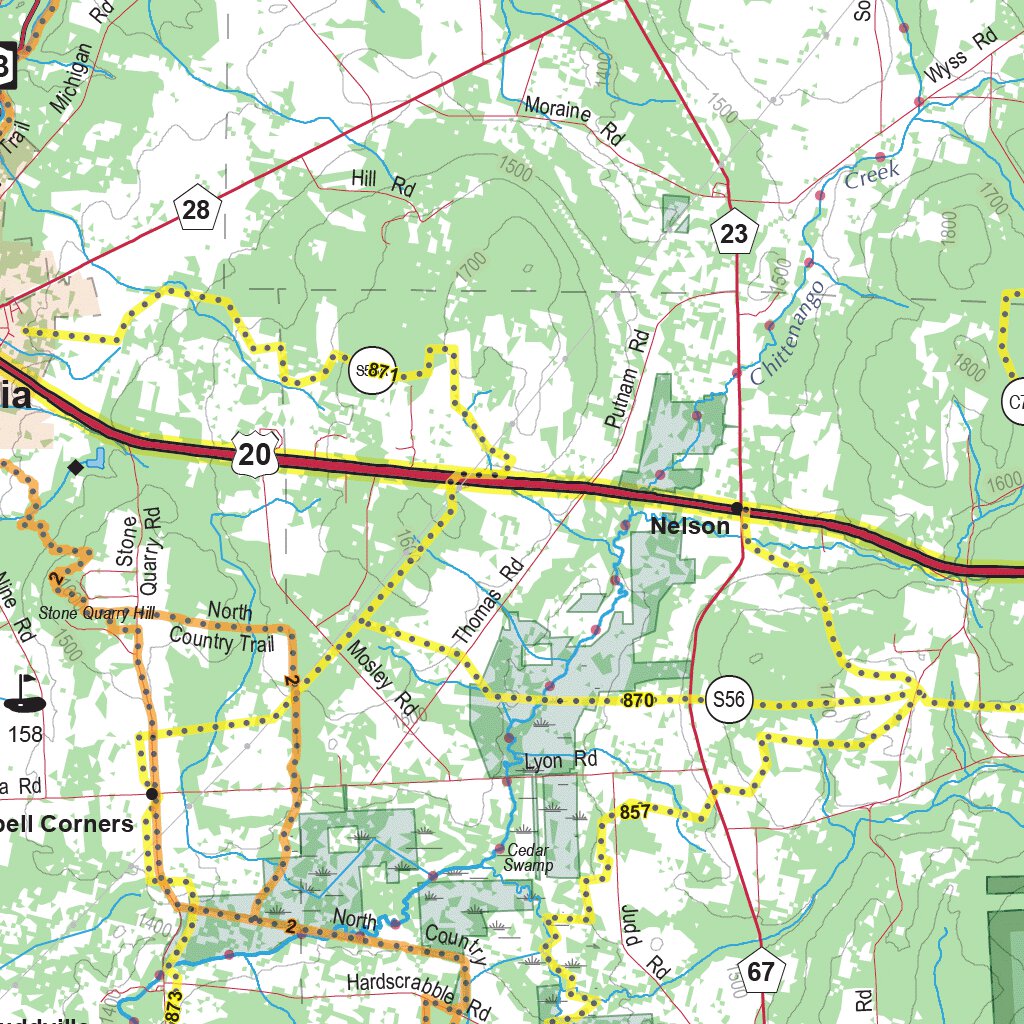 Western NY All-Outdoors Atlas & Field Guide pg. 136-137 Map by ...