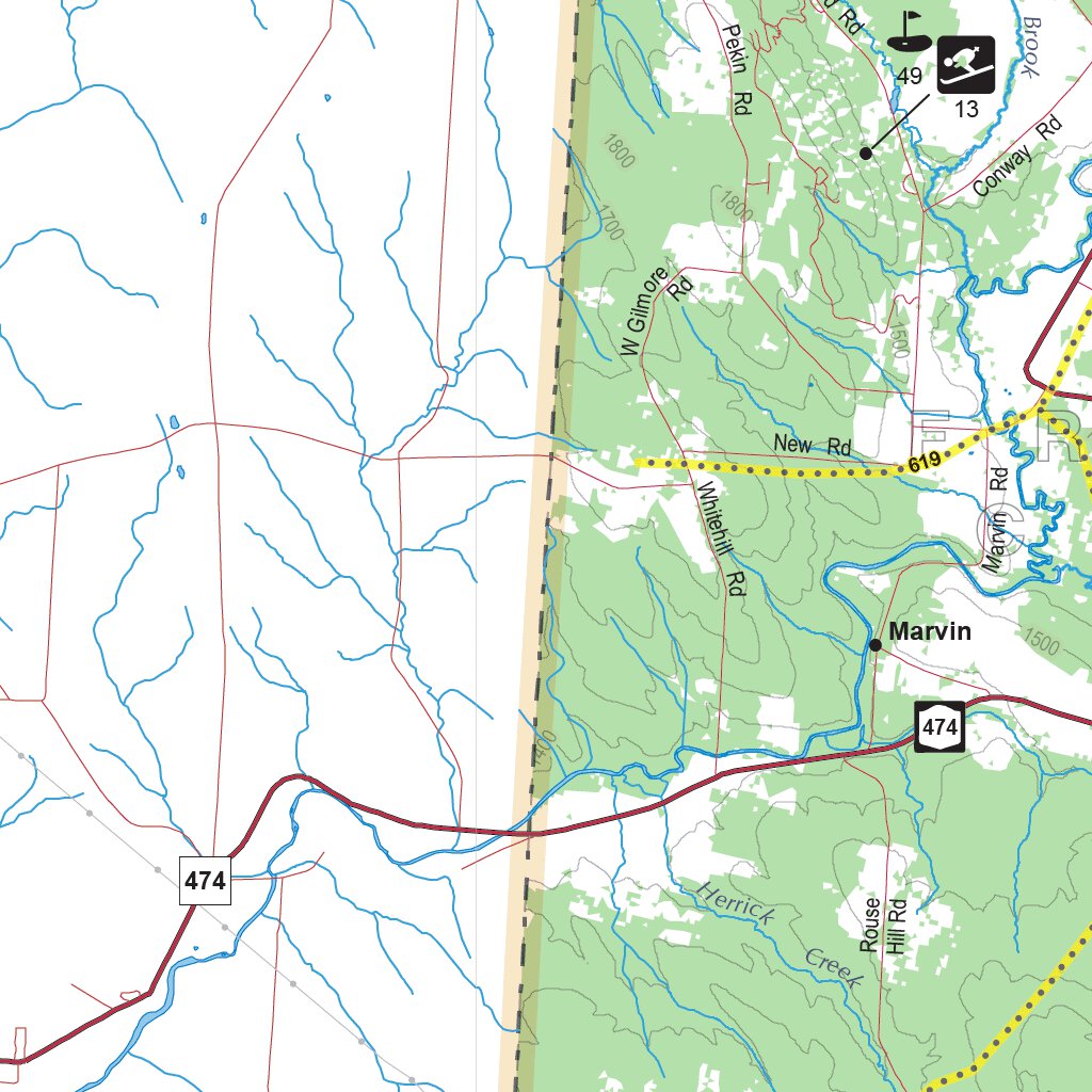 Western NY All-Outdoors Atlas & Field Guide pg. 072-073 Map by ...