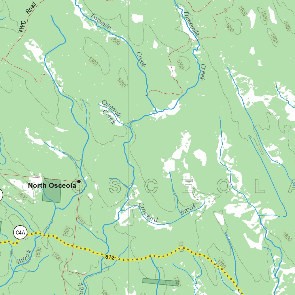 Western NY All-Outdoors Atlas & Field Guide pg. 156-157 Map by ...