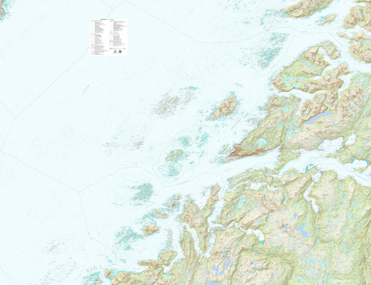 Municipality of Bodø Map by The Norwegian Mapping Authority | Avenza Maps