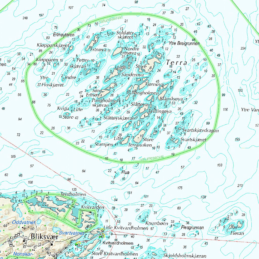 Municipality of Bodø Map by The Norwegian Mapping Authority | Avenza Maps