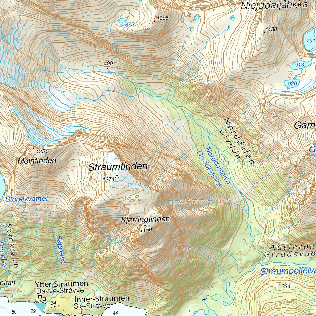 Municipality of Narvik Map by The Norwegian Mapping Authority | Avenza Maps