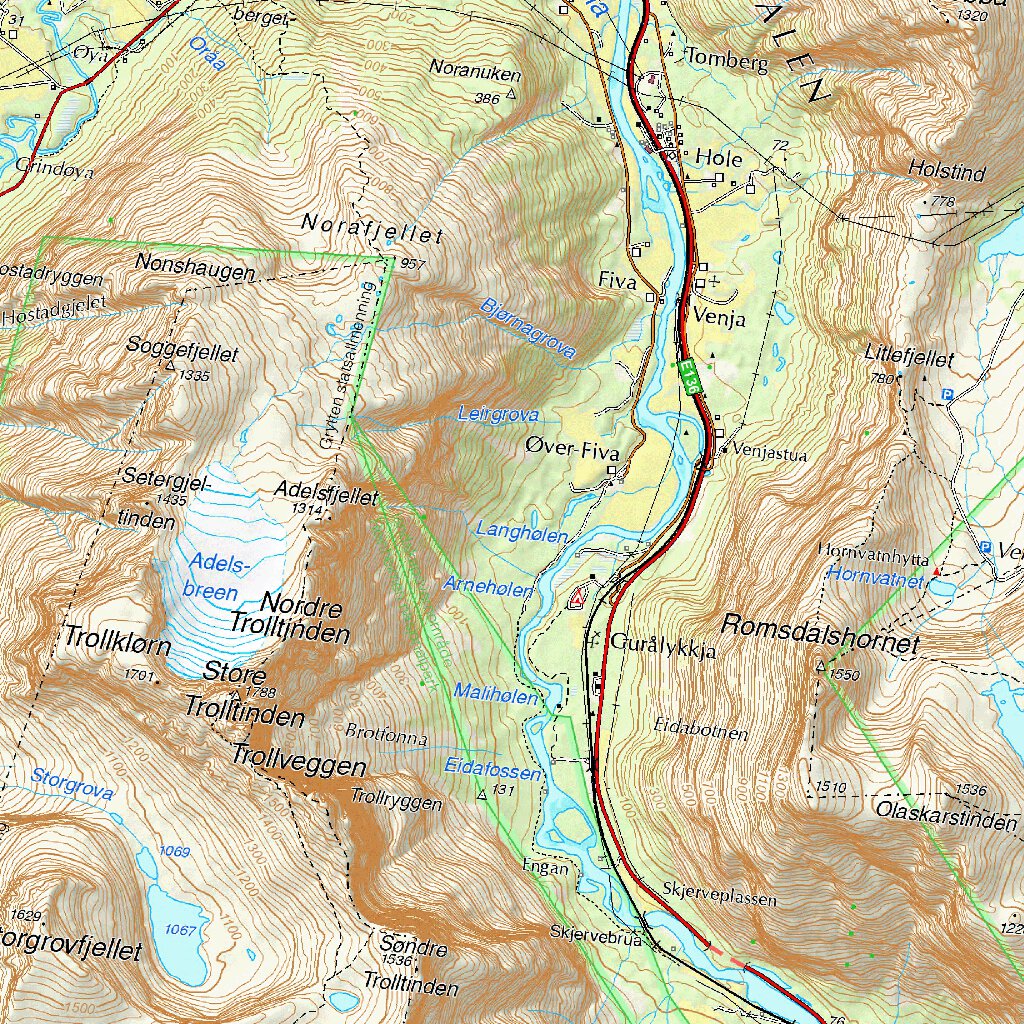 Municipality of Molde Map by The Norwegian Mapping Authority | Avenza Maps