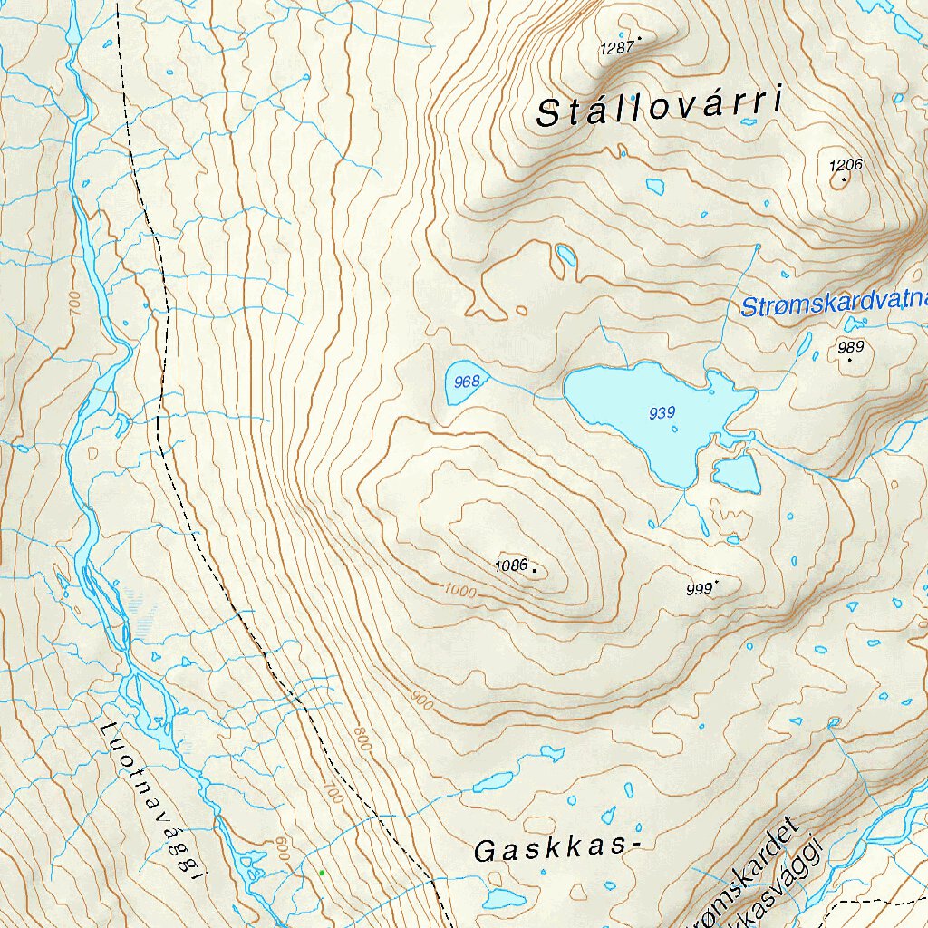Municipality of Bardu Map by The Norwegian Mapping Authority | Avenza Maps