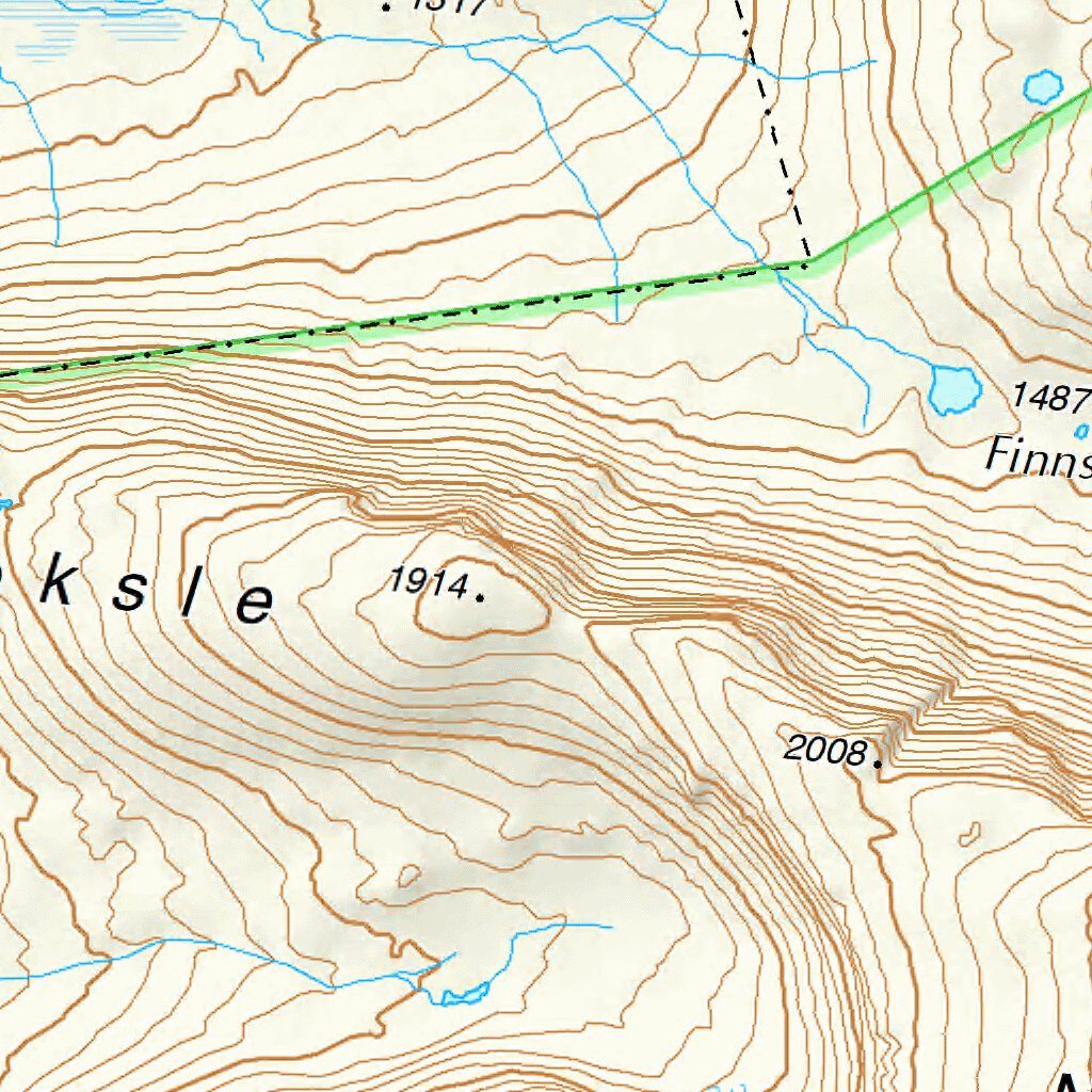 Municipality of Lom Map by The Norwegian Mapping Authority | Avenza Maps