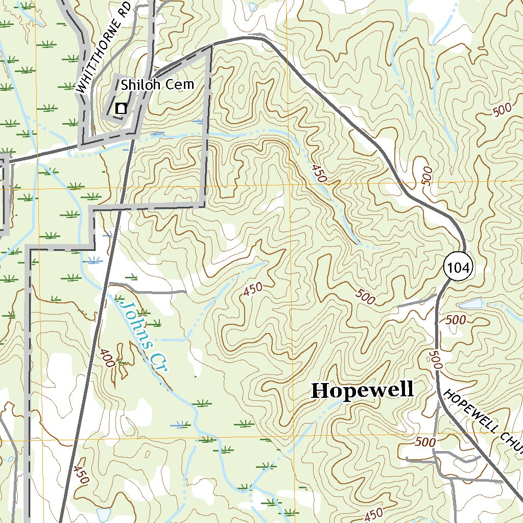 Atwood, TN (2019, 24000-Scale) Map by United States Geological Survey ...