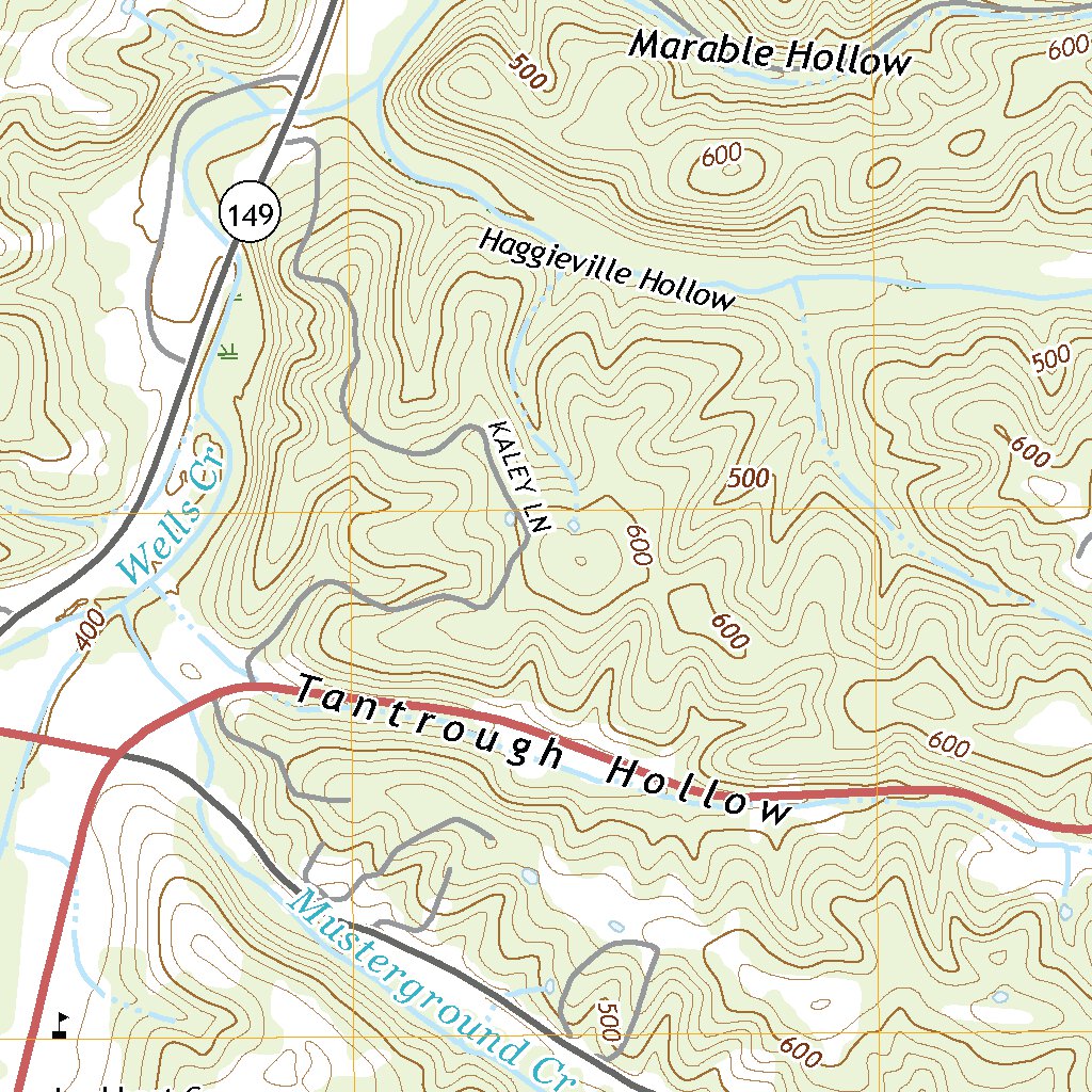 Erin, TN (2019, 24000-Scale) Map by United States Geological Survey ...