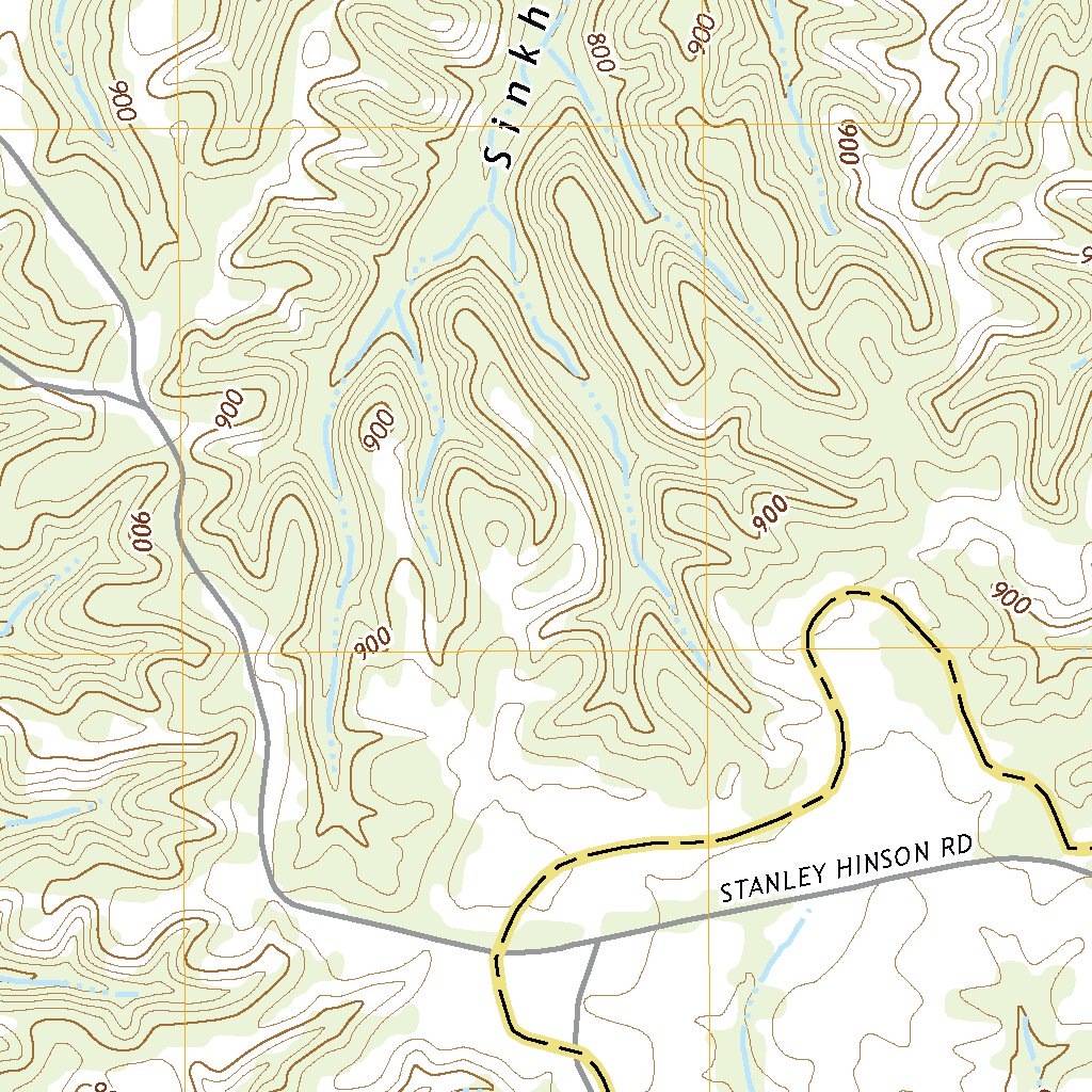 Graves Spring, TN (2019, 24000-Scale) Map by United States Geological ...
