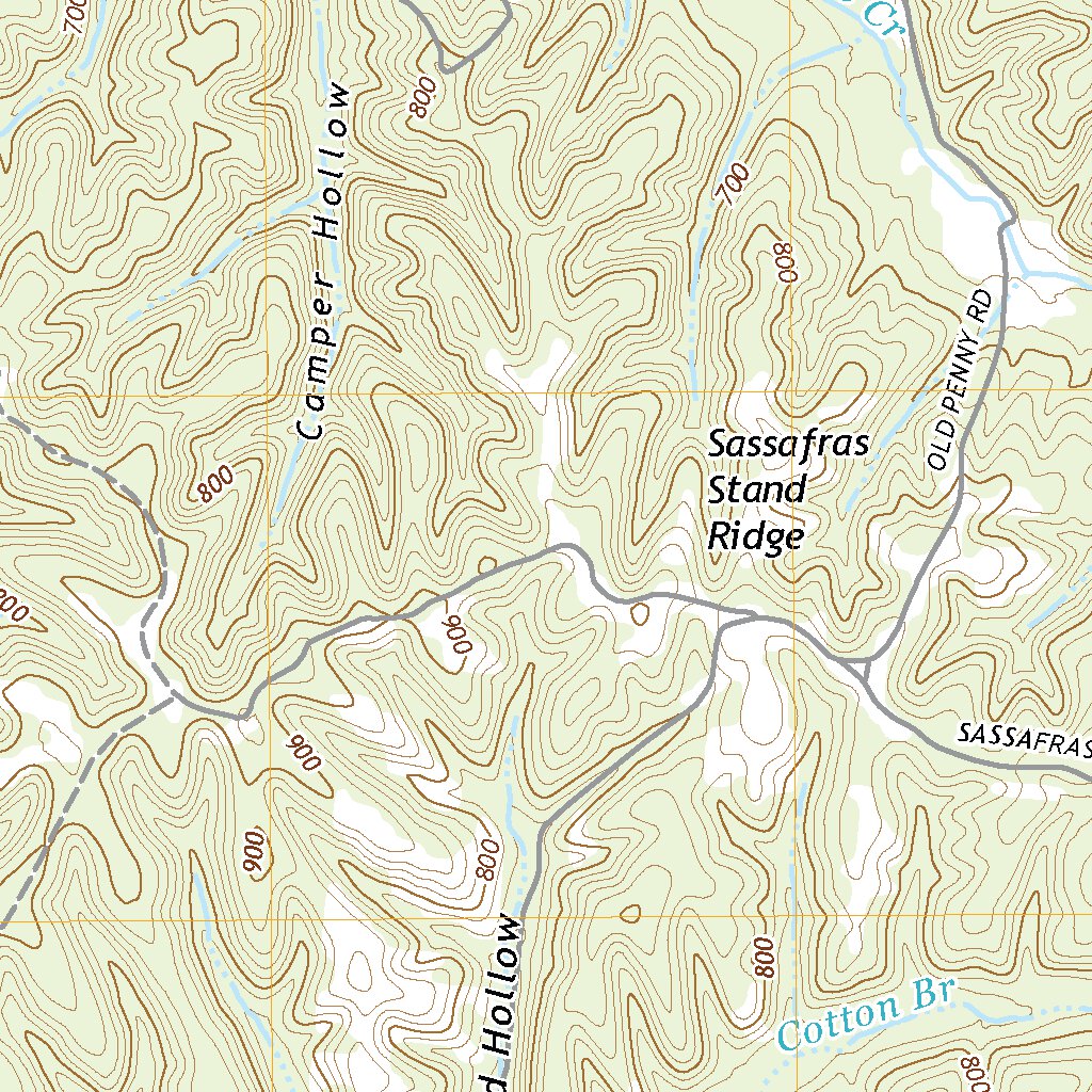 Graves Spring, TN (2019, 24000-Scale) Map by United States Geological ...