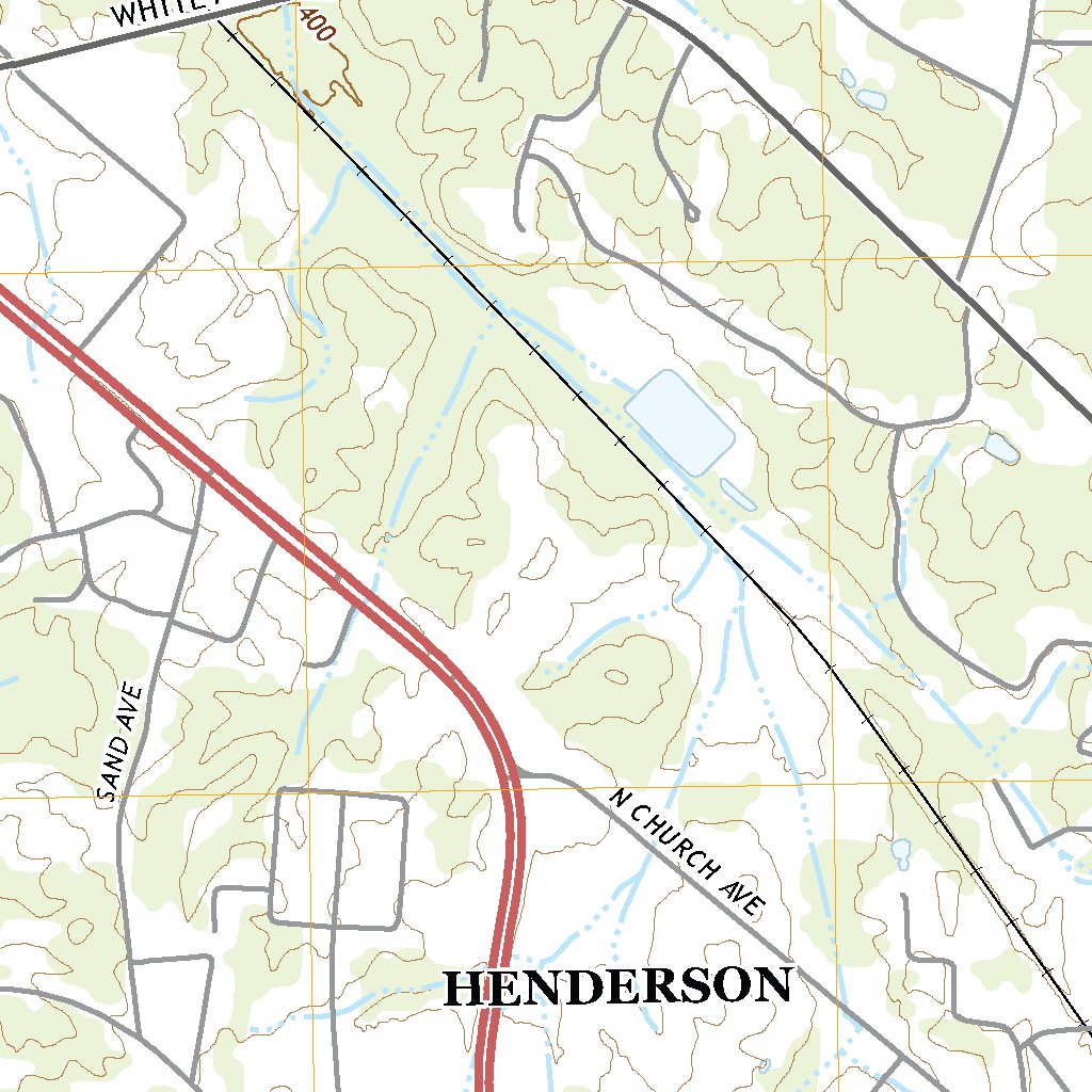 Henderson, TN (2019, 24000-Scale) Map by United States Geological ...