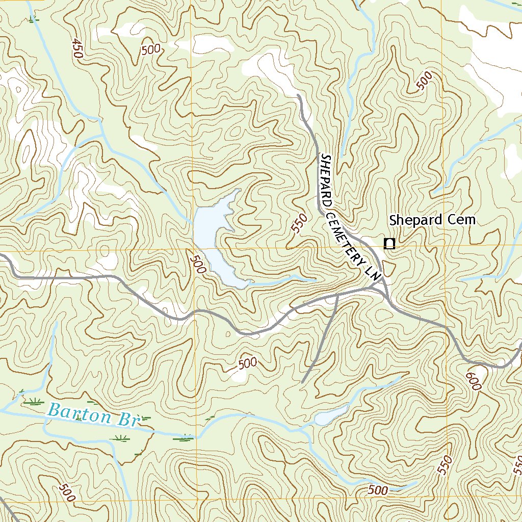 Mansfield, TN (2019, 24000-Scale) Map by United States Geological ...