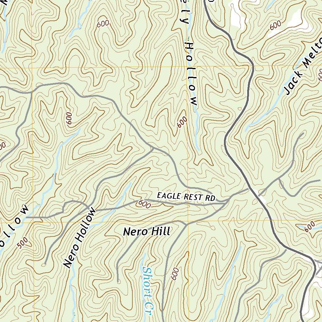 Standing Rock, TN (2019, 24000-Scale) Map by United States Geological ...