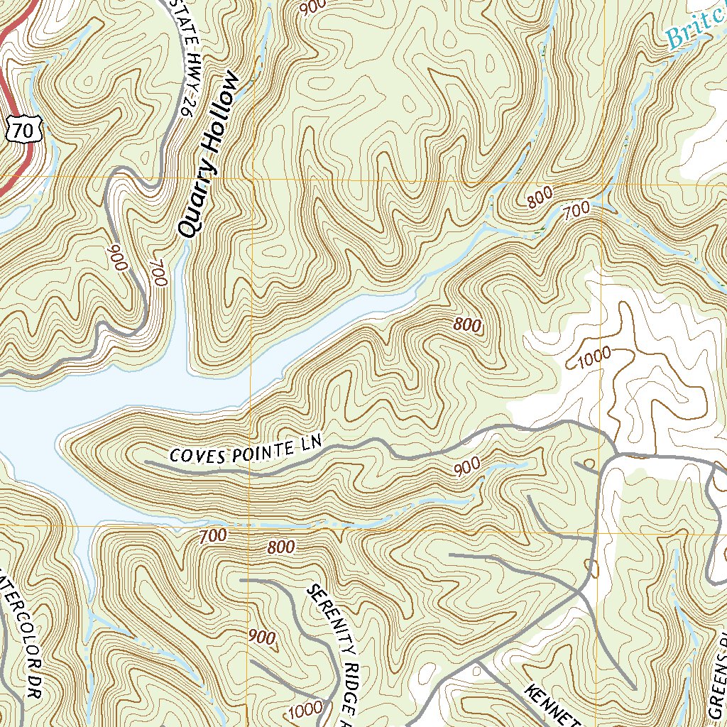 Sligo Bridge, TN (2019, 24000-Scale) Map by United States Geological ...