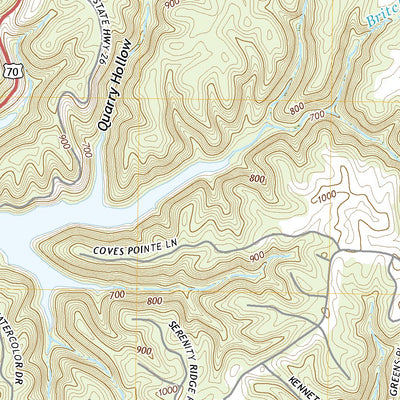 Sligo Bridge, TN (2019, 24000-Scale) Map by United States Geological ...
