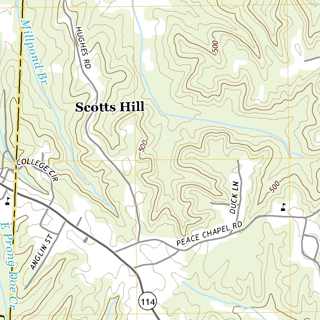 Scotts Hill, TN (2019, 24000-Scale) Map by United States Geological ...