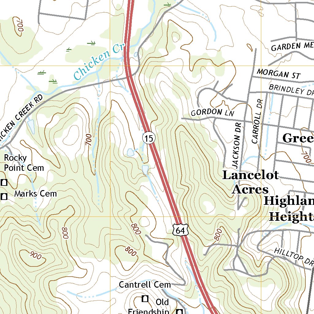 Pulaski, TN (2019, 24000-Scale) Map by United States Geological Survey ...