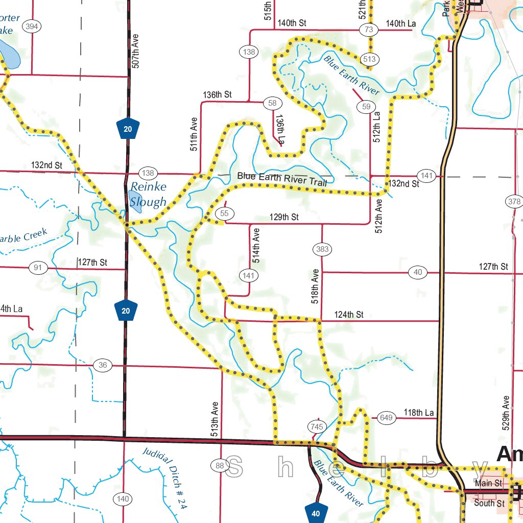 Southern MN All-Outdoors Atlas & Field Guide pg. 068-069 Map by ...
