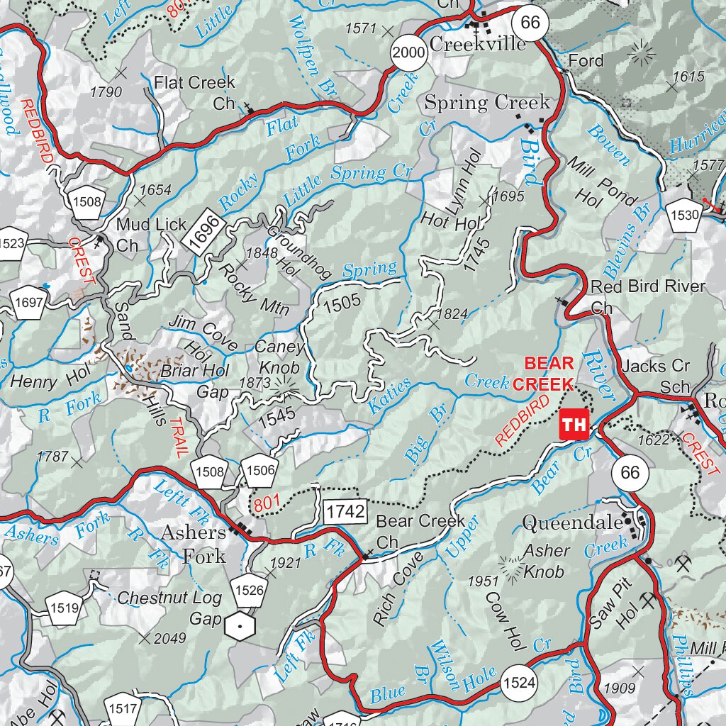 Daniel Boone National Forest Redbird Ranger District, Forest Visitor ...