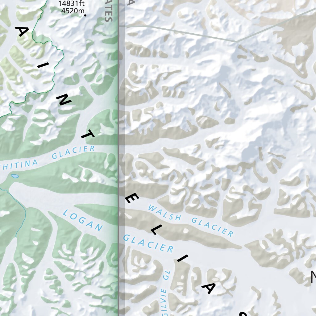 Wrangell-St. Elias National Park & Preserve Map by US National Park ...