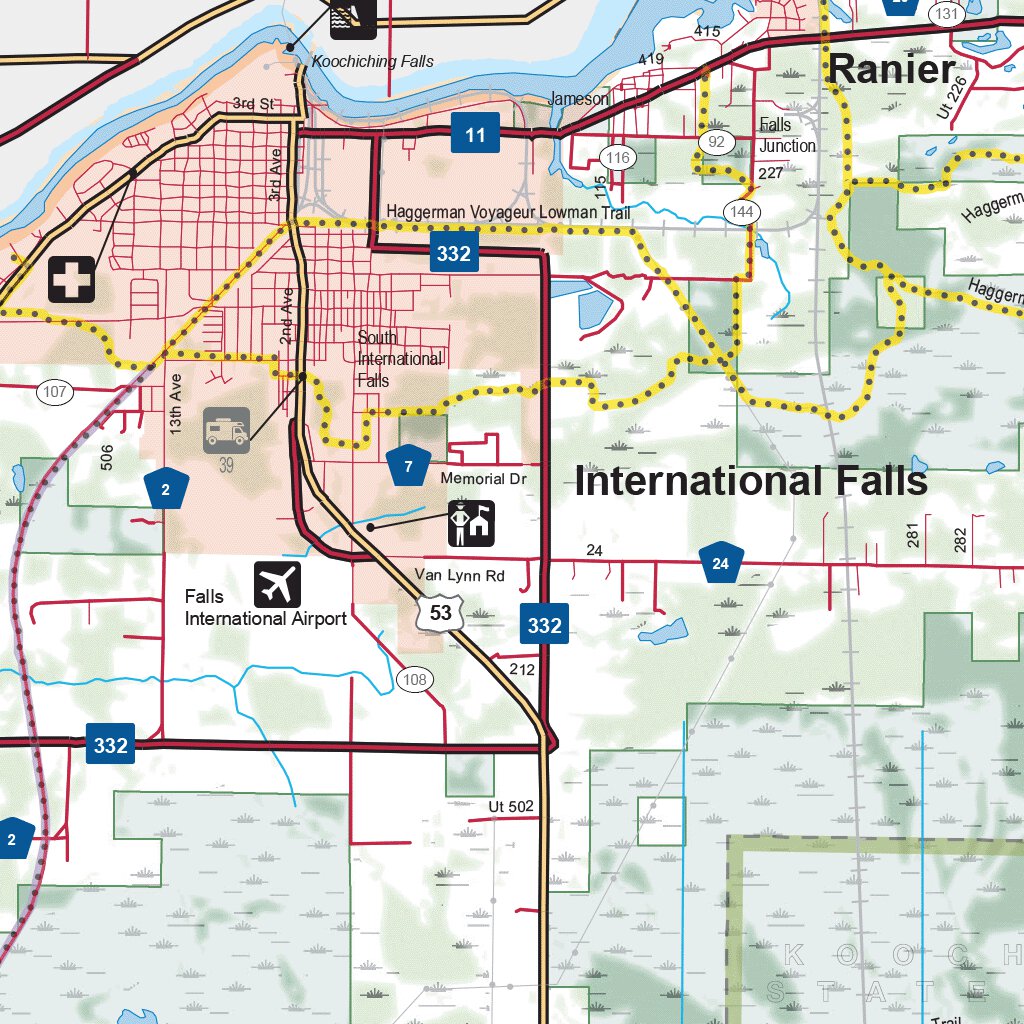Northeastern MN All-Outdoors Atlas & Field Guide pg. 012-013 Map by ...