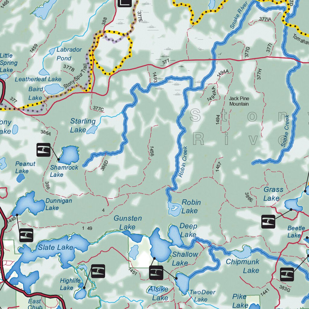 Northeastern MN All-Outdoors Atlas & Field Guide pg. 058-059 Map by ...