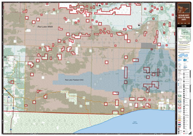 Northeastern MN All-Outdoors Atlas & Field Guide pg. 016-017 Map by ...