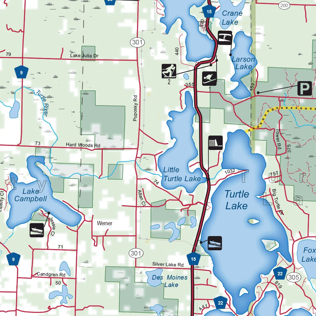 Northeastern MN All-Outdoors Atlas & Field Guide pg. 048-049 Map by ...