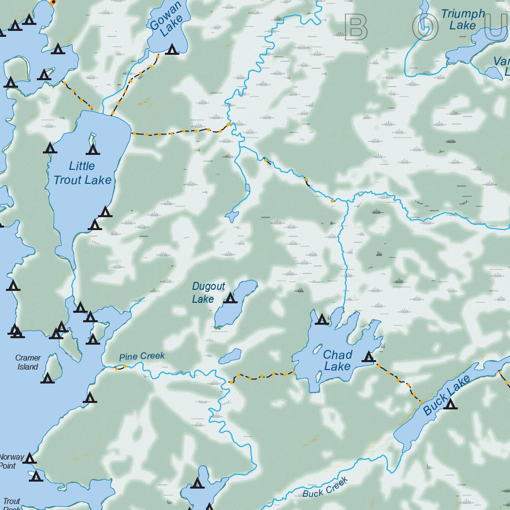 Northeastern MN All-Outdoors Atlas & Field Guide pg. 038-039 Map by ...