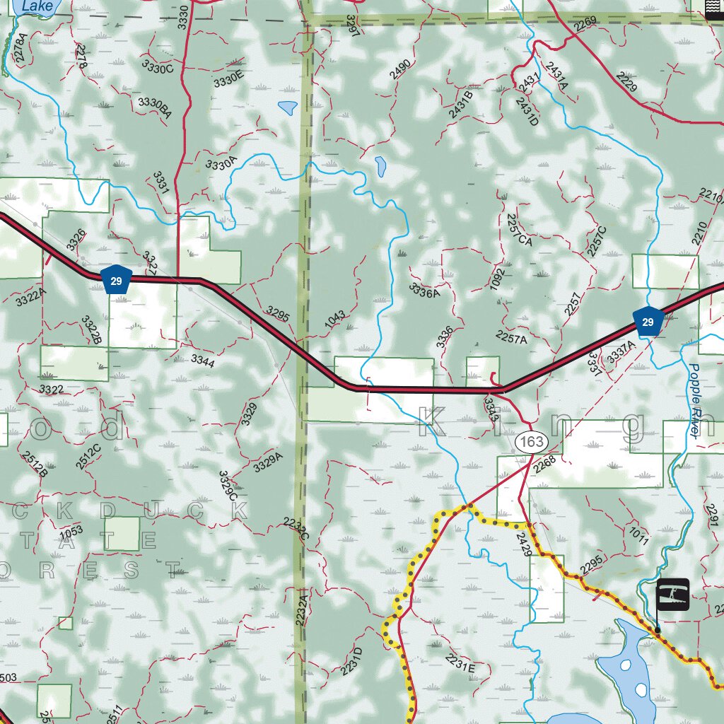 Northeastern MN All-Outdoors Atlas & Field Guide pg. 050-051 Map by ...