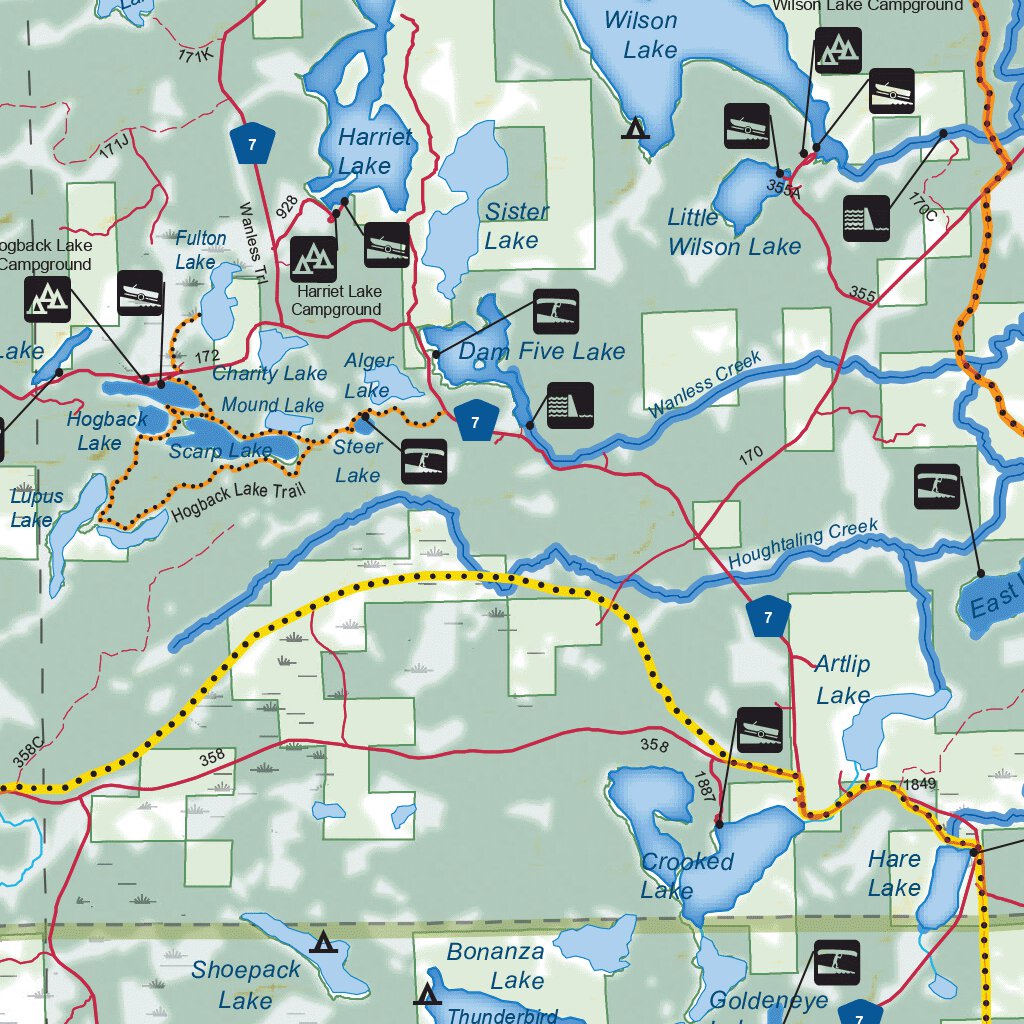 Northeastern MN All-Outdoors Atlas & Field Guide pg. 060-061 Map by ...