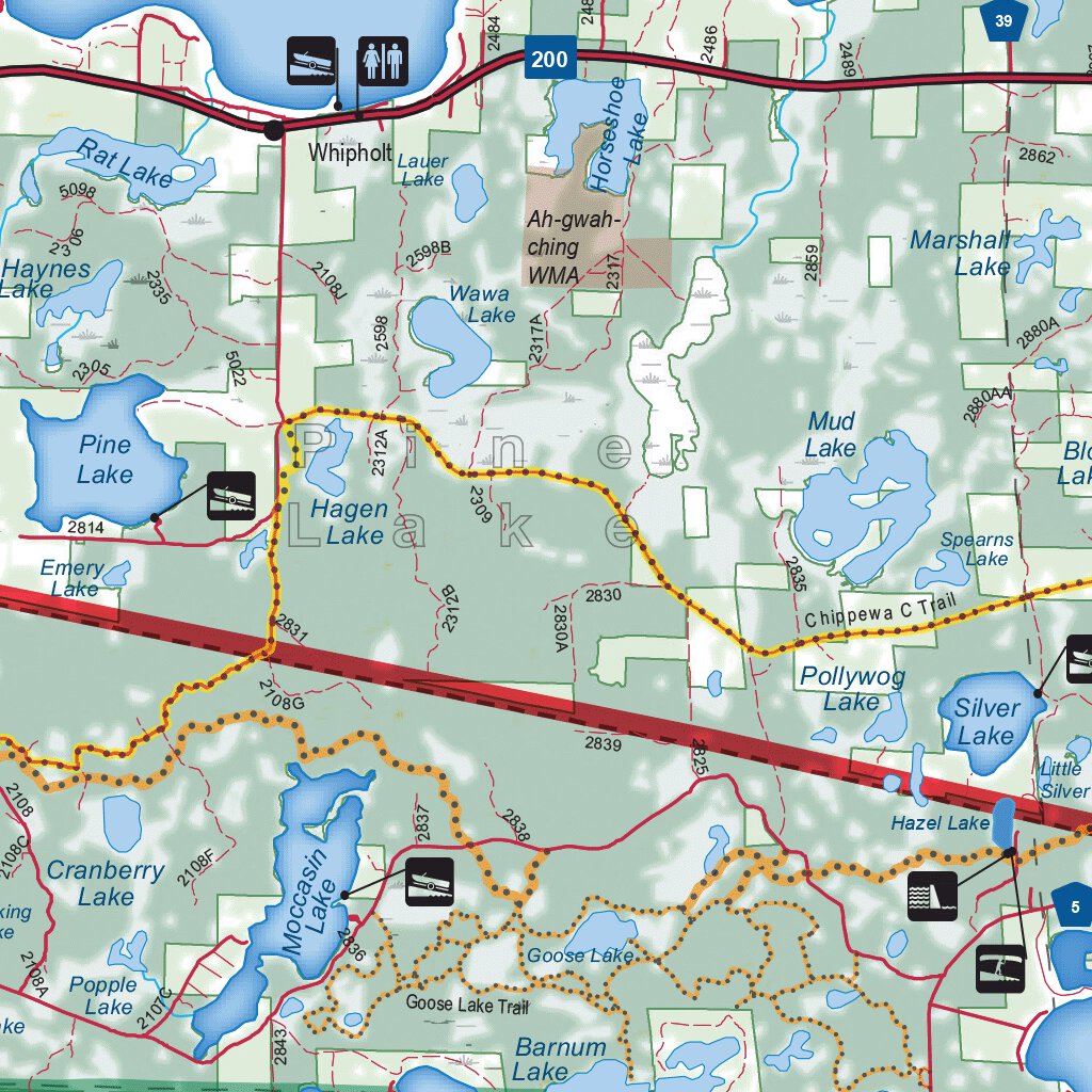 Northeastern MN All-Outdoors Atlas & Field Guide pg. 080-081 Map by ...