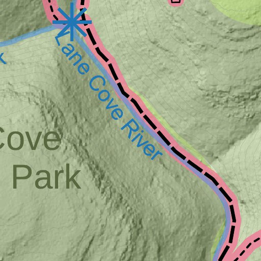 Coups Creek-Thornleigh East-Fox Valley Walk, Wahroonga Map by Sydney ...