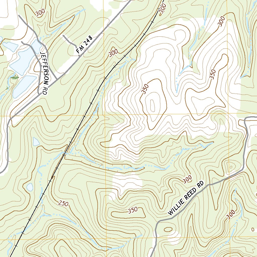 Jefferson, TX (2019, 24000-Scale) Map by United States Geological ...